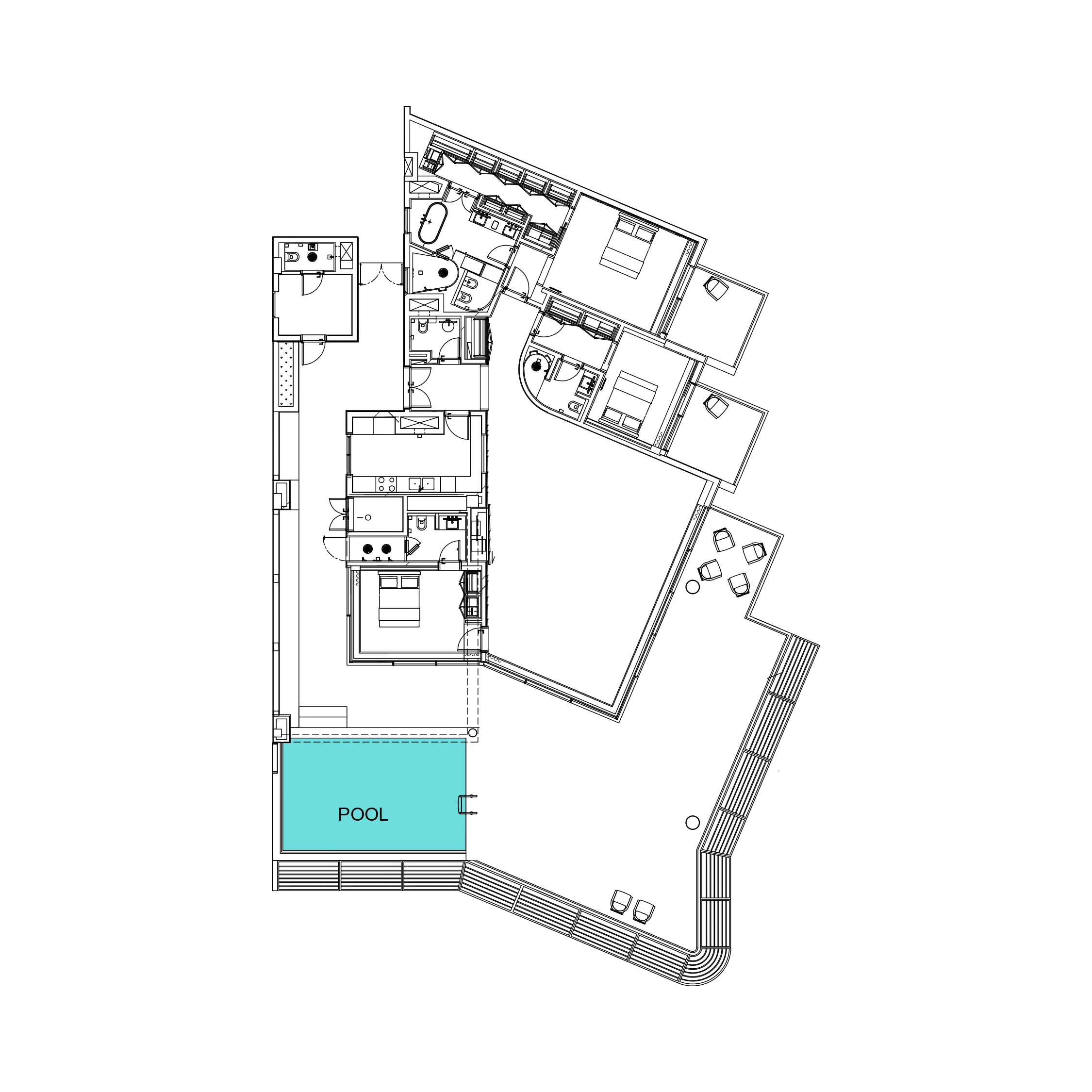 3 Bed | XL Terrace Pool Suite | Sea View
