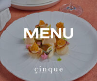 Cinque at FIVE Palm Jumeirah | Italian Restaurant in Dubai